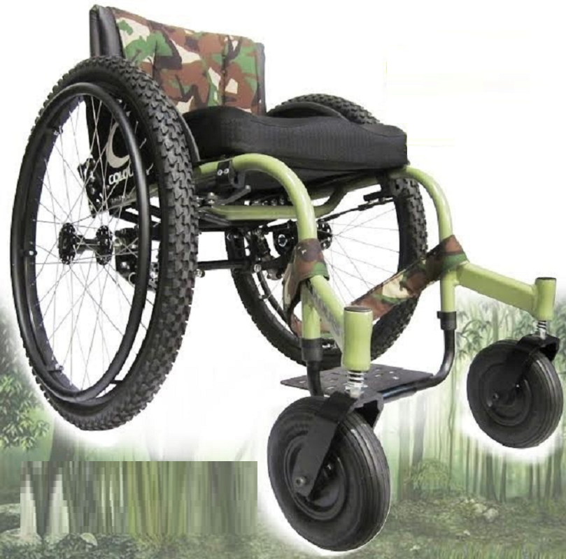 Colours | RAZORBLADE- ALL TERRAIN- Big Foot Wheelchair