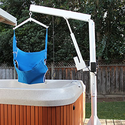 LifeGuard | Above Ground Spa Power Lift/ Power Rotation Sling Seat #100276