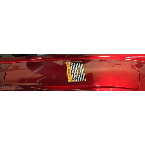 EV Rider | Battery Cover S19AF/S19M/S19AF+/S19 4AF - Red - HW-77172577