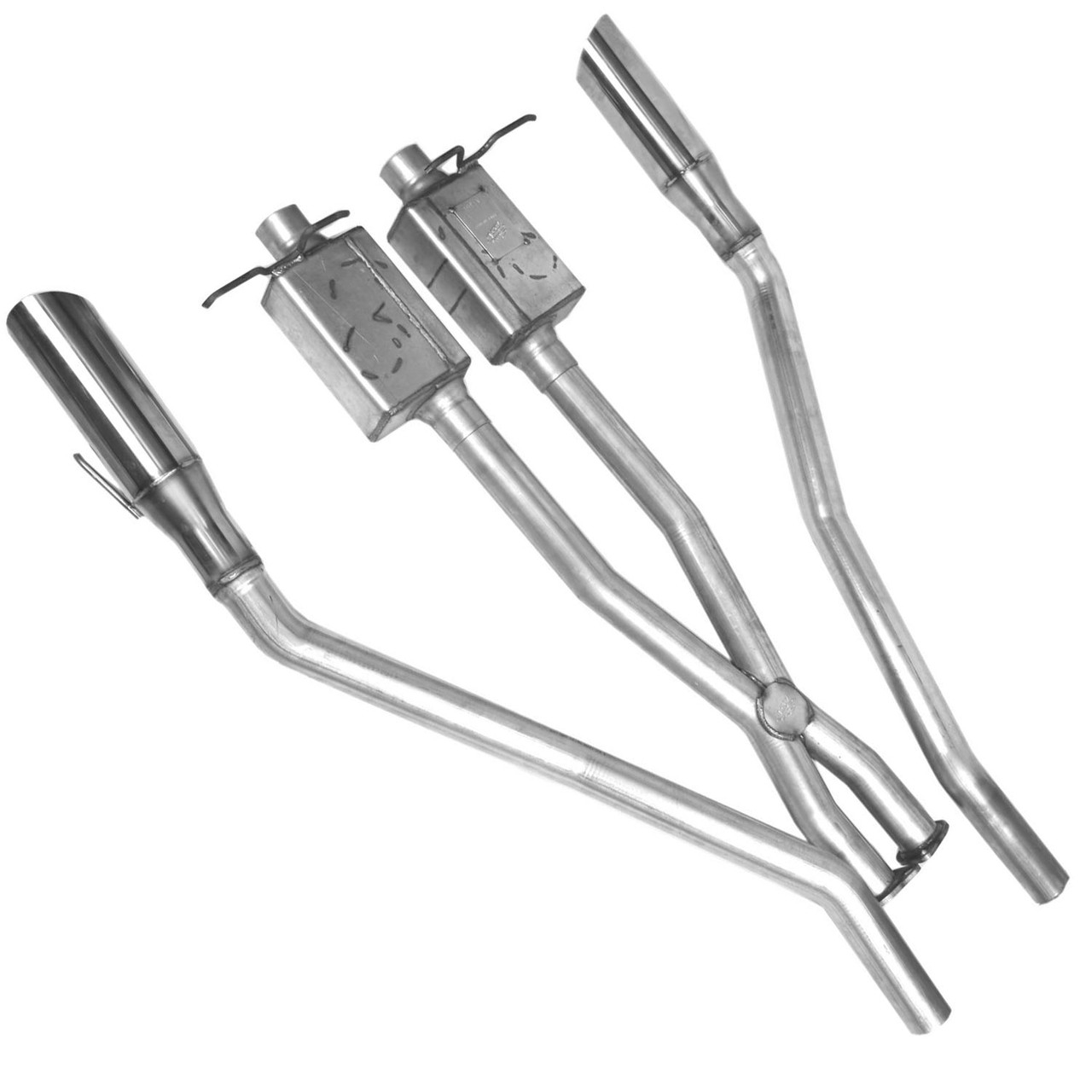 Pontiac GTO Rear Exit Exhaust System by SpinTech