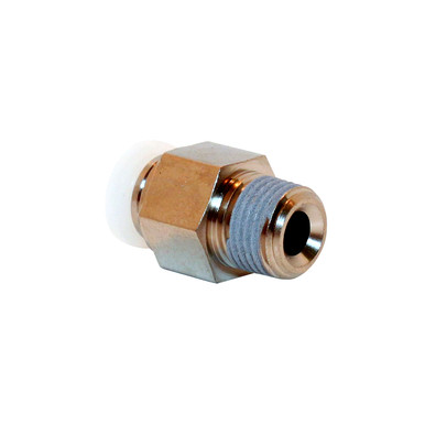 Pisco 1/2" NPT to 1/2" Hose OD Straight - IKONICS Imaging