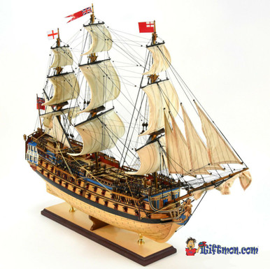 AMERIGO VESPUCCI LARGE 48" FULLY BUILT TALL SHIP MUSUEM SHIP MODEL W ...
