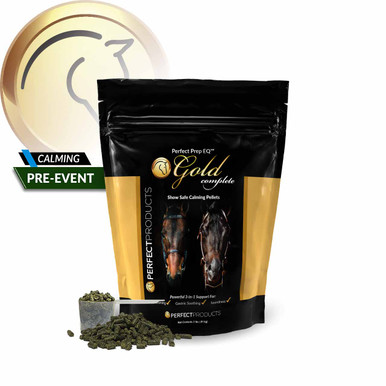 Perfect Prep EQ™ Gold Horse Calming Pellets | Perfect Products