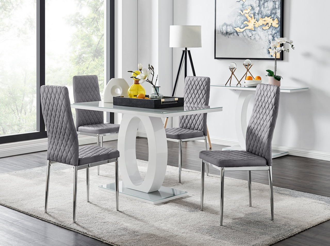 High dining room chairs set of 4 store