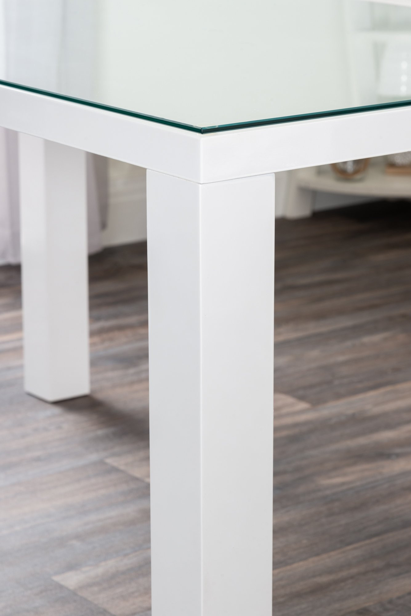 Large Tempered Glass Dining Table Protector | Furniturebox