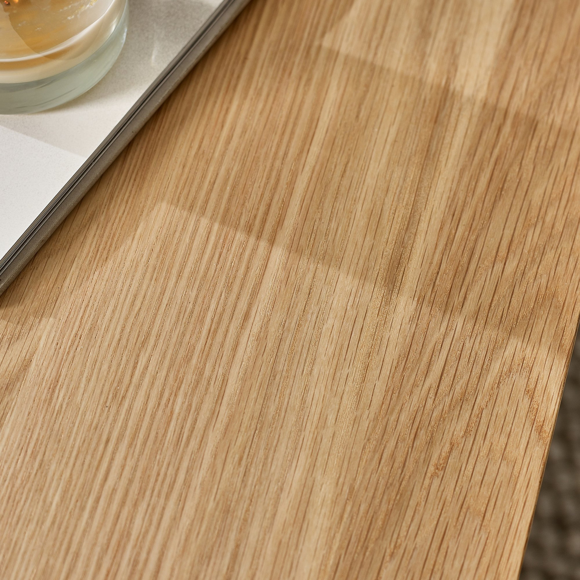 Eden Solid Wood + Oak Coloured Veneer Living Room Table | Coffee Table