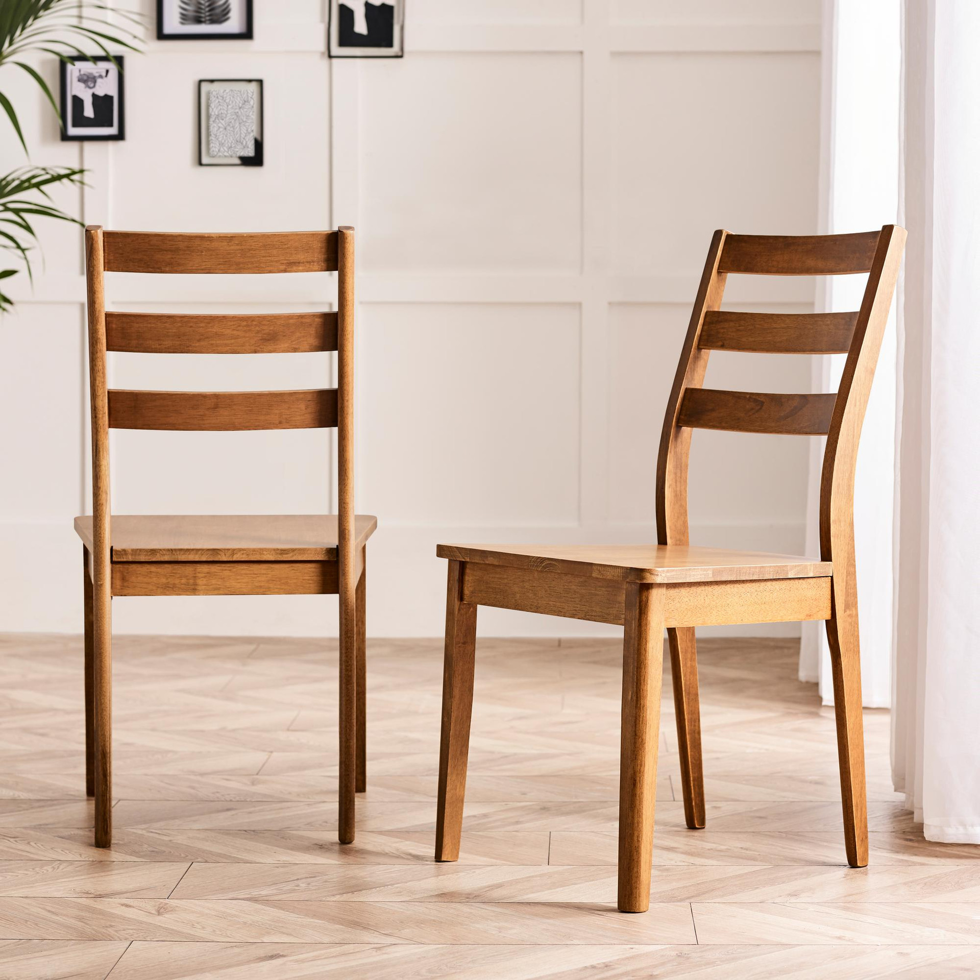 Lynton Small Walnut Effect Wooden Dining Table with 2 Chairs & Bench ...