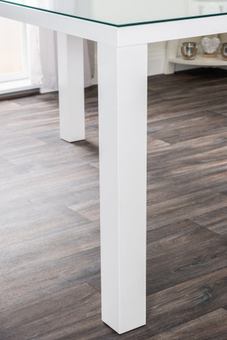 Small Tempered Glass Dining Table Protector | Furniturebox