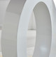 Grey & White Large Round Gloss Dining Table & Lorenzo Chairs | Furniturebox