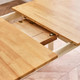 Salcombe Extending Rectangular Wooden Table with 2 Whitby Chairs & 1 ...