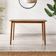 Lynton Small Walnut Effect Wooden Dining Table with 2 Chairs & Bench ...