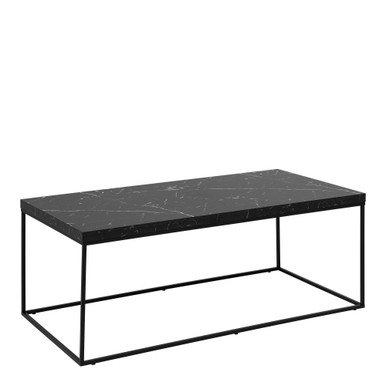 Baron Black Marble Coffee Table | Living Room Furniture