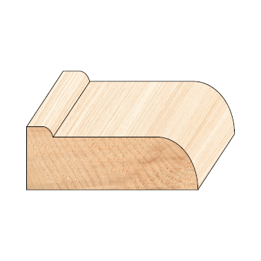 40x17.5mm Stretcher Moulding