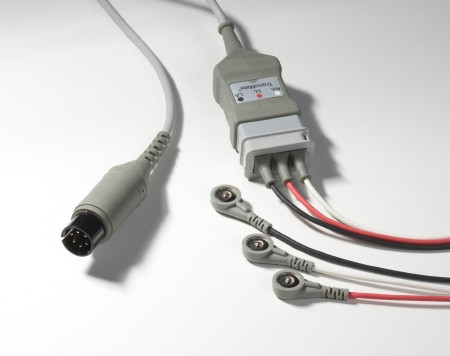 ICU Medical 21-0460-51 Ecg Cable 3-Lead Shielded 1/Ea