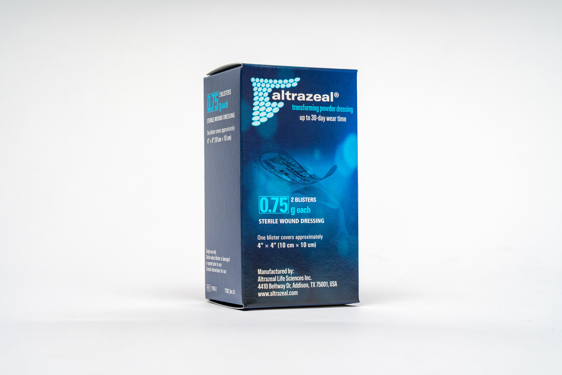 Altrazeal® 11175-2 Transforming Powder Dressing - 0.75 Grams/Pouch, 2 ...