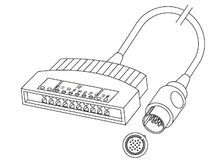 700-0008-00 Spacelabs Healthcare CABLE, ECG, SHIELDED, 10-LE AD, 305CM ...