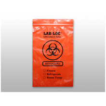 LK Packaging LAB20609ROP 3-Wall Specimen Transfer Bag, Reclosable ...
