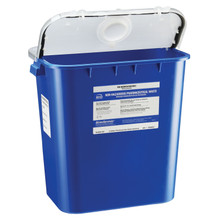 Bemis Health Care 4008 050 Waste Container, 8 Gal, Gasketed Hinged ...