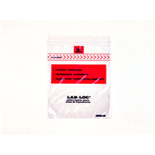 LK Packaging LAB LOC® LABZ69B Specimen Bag, Seal-N-Rip, Removable ...