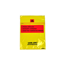 LK Packaging LAB LOC® LABZ69YE Specimen Bag, Seal-N-Rip, Removable ...