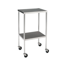 Pedigo SG-82-SS Mid-Size Table, 16 x 20 with Shelf