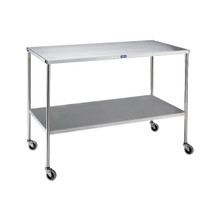 Pedigo SG-90-SS Large Table, 20 x 48 with Shelf