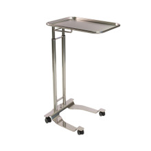 Pedigo P-1069-SS Mayo Stand, with 3-Caster Base, Foot Operated