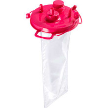 Bemis Health Care 3004RBM N 3000CC Suction Liner, Pink Lid, 50/Case