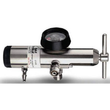 21025 Allied Medical LLC Regulator, O2 2 Check Valves & Gauge 0-25 LPM ...