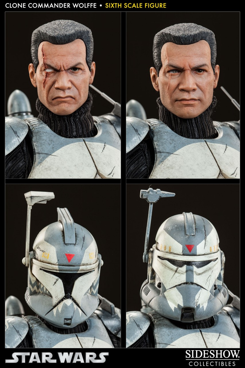 Sideshow - Star Wars - Clone Commander Wolffe - Urban Samurai Hobbies