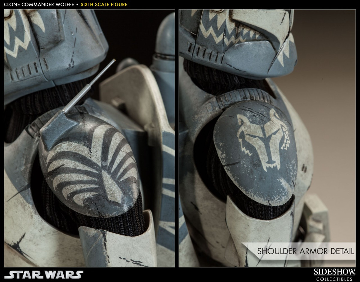 Sideshow - Star Wars - Clone Commander Wolffe - Urban Samurai Hobbies