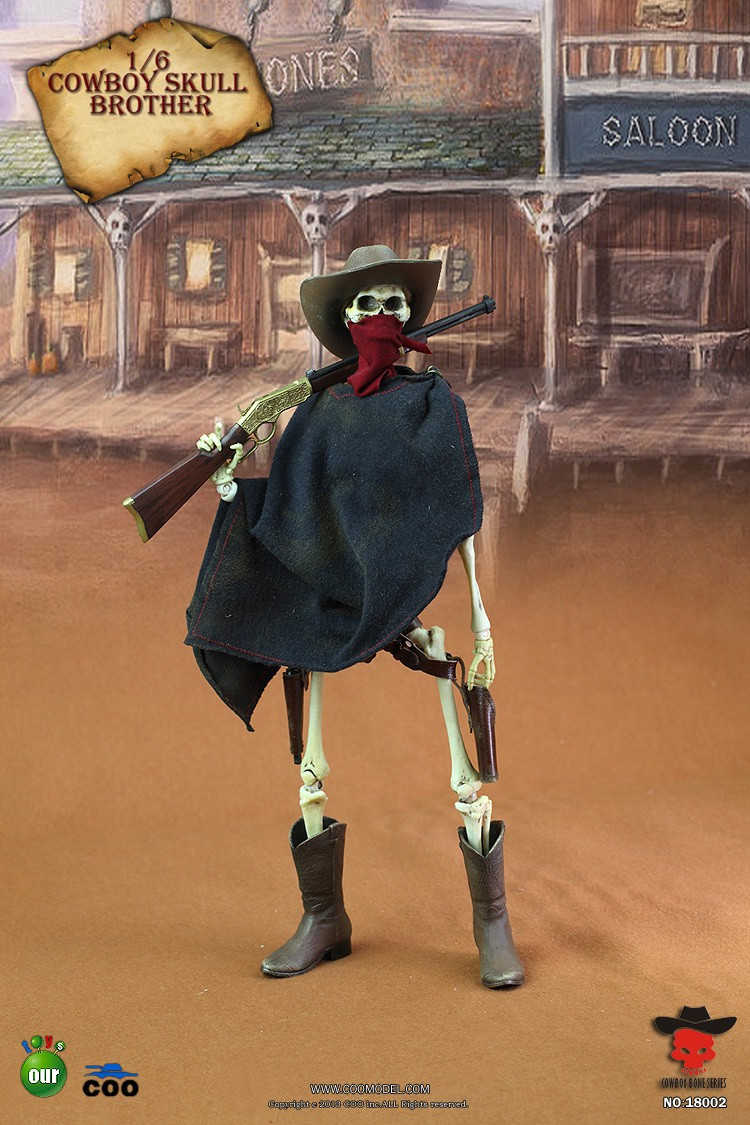 Coo Model - Cowboy Skull Brother - Urban Samurai Hobbies