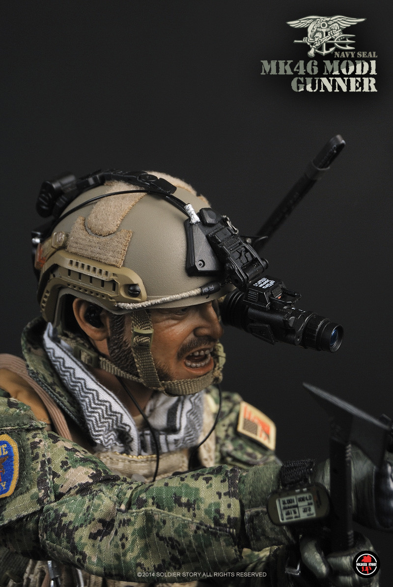 Soldier Story - Navy Seal MK46 MOD1 Gunner - Urban Samurai Hobbies