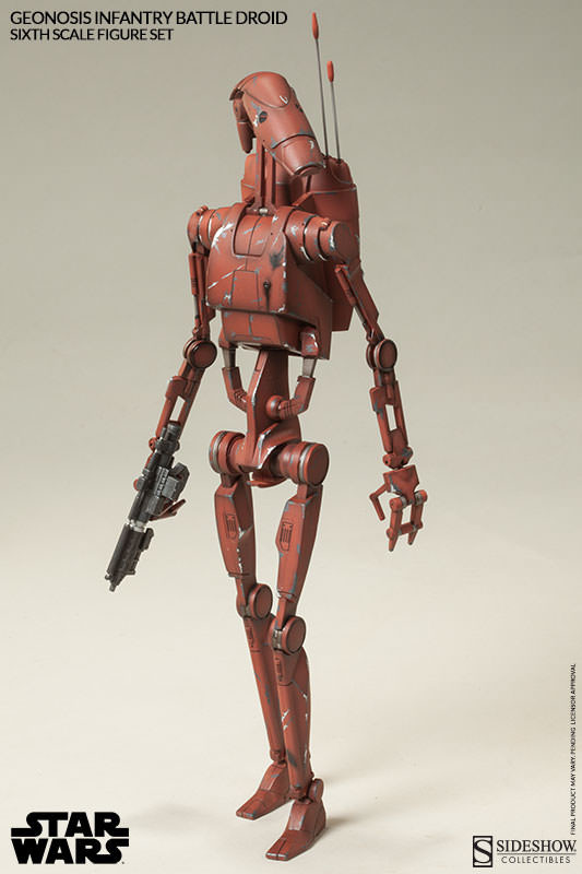 Sideshow - Star Wars - Geonosis Infantry Battle Droids - Urban Samurai ...
