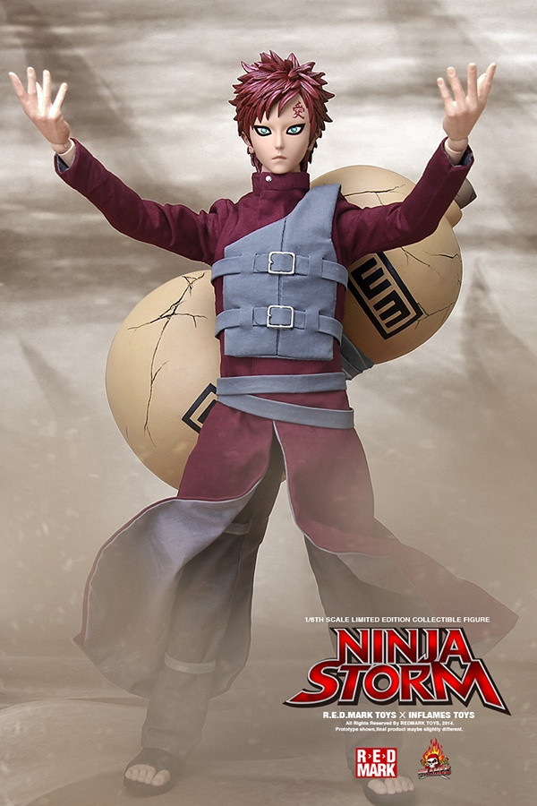 R.E.D.Mark X Inflames - Naruto - Gaara - Ninja Storm - Urban Samurai ...