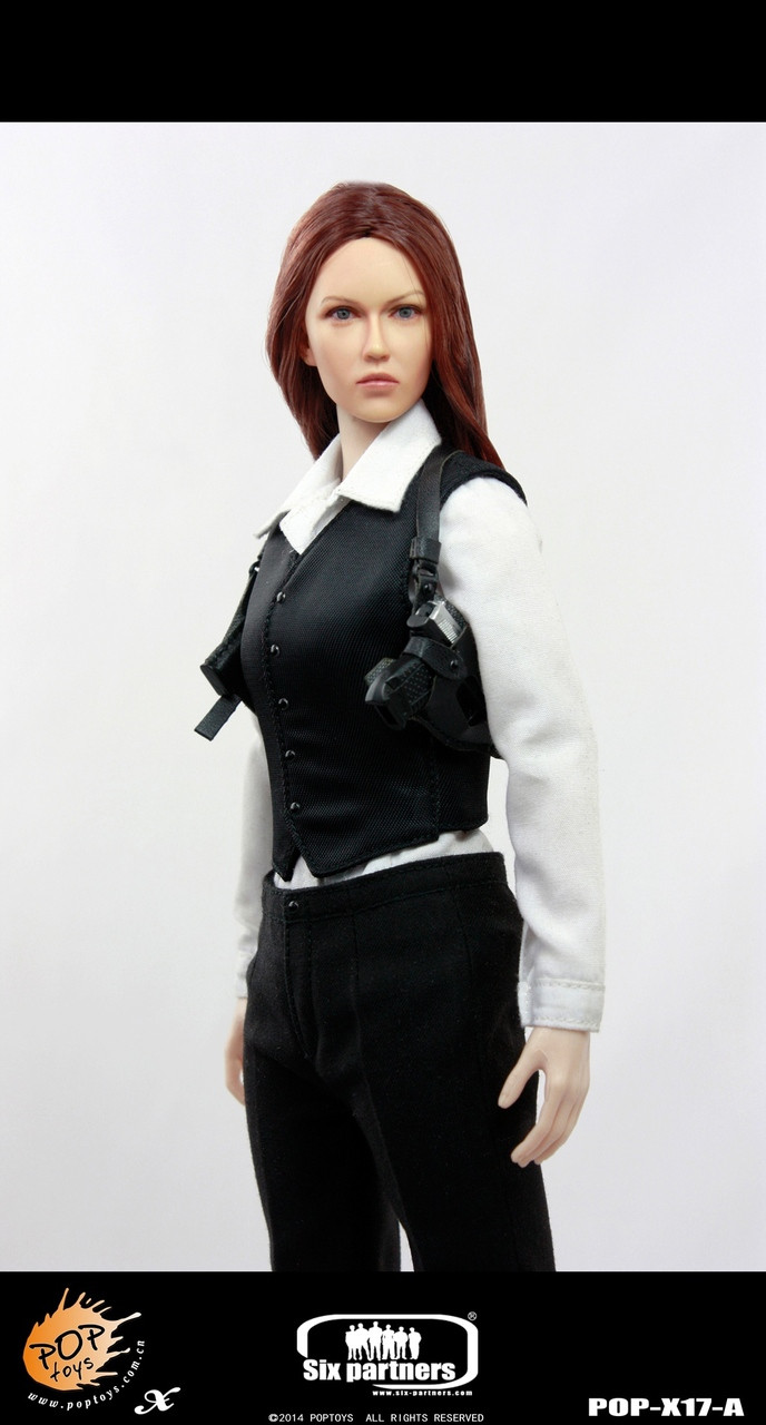 Pop Toys - MI6 Female Agent in Black