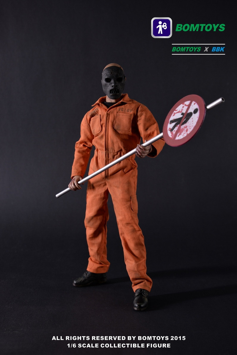 BOMTOYS - Prisoner Zombie Collectible Action Figure