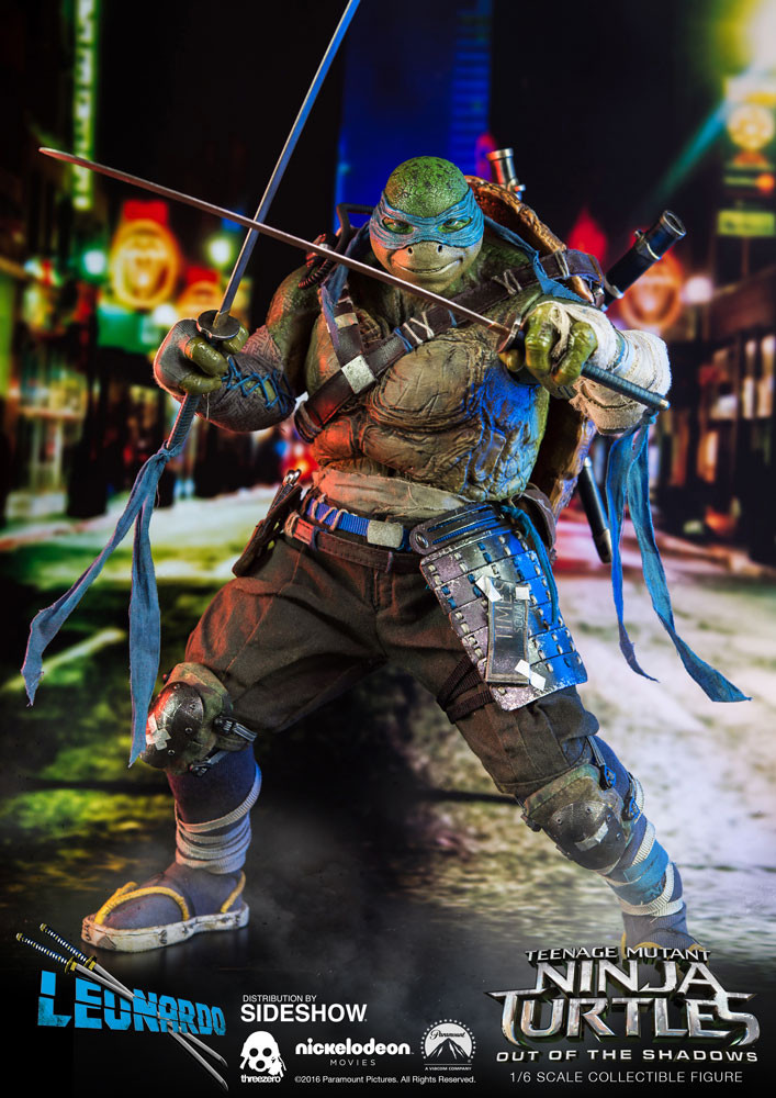 Threezero - Teenage Mutant Ninja Turtles: Out Of The Shadows - Leonardo