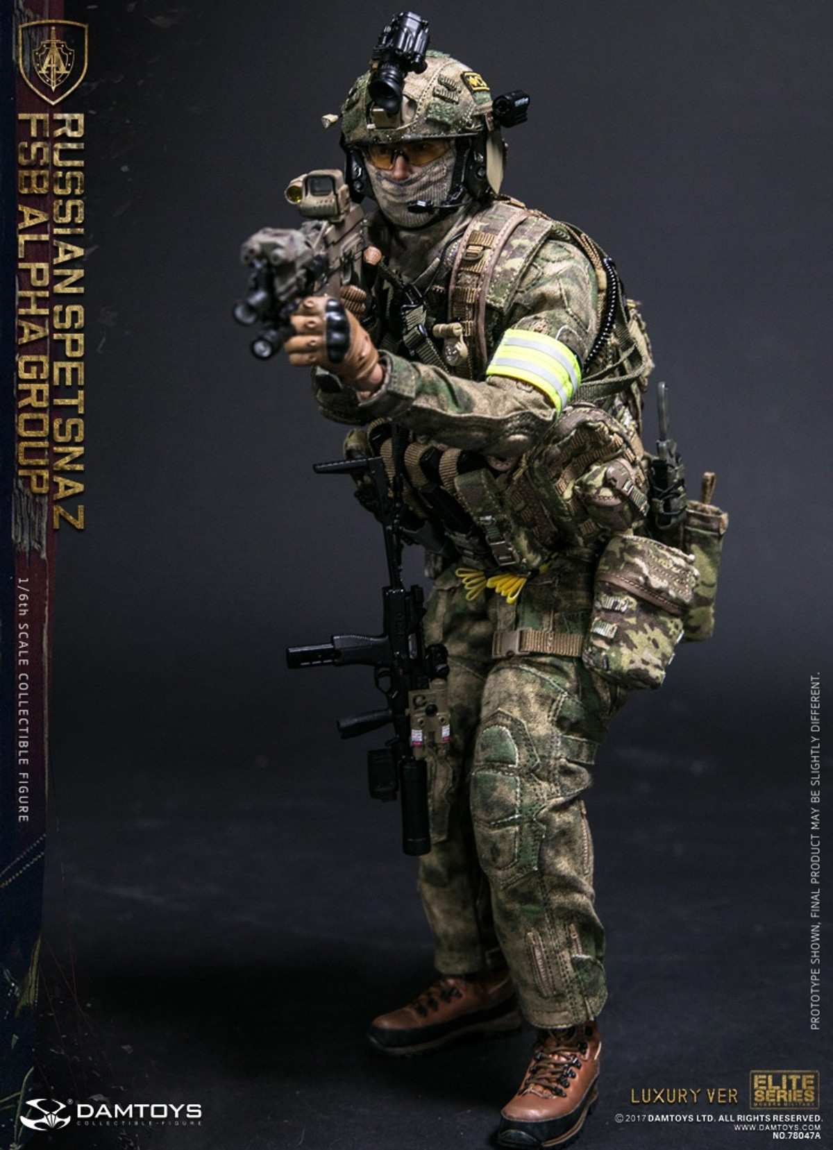 Dam Toys - Russian Spetsnaz FSB Alpha Group Luxury Version Dam Toys - Russian Spetsnaz FSB Alpha Group Luxury Version
