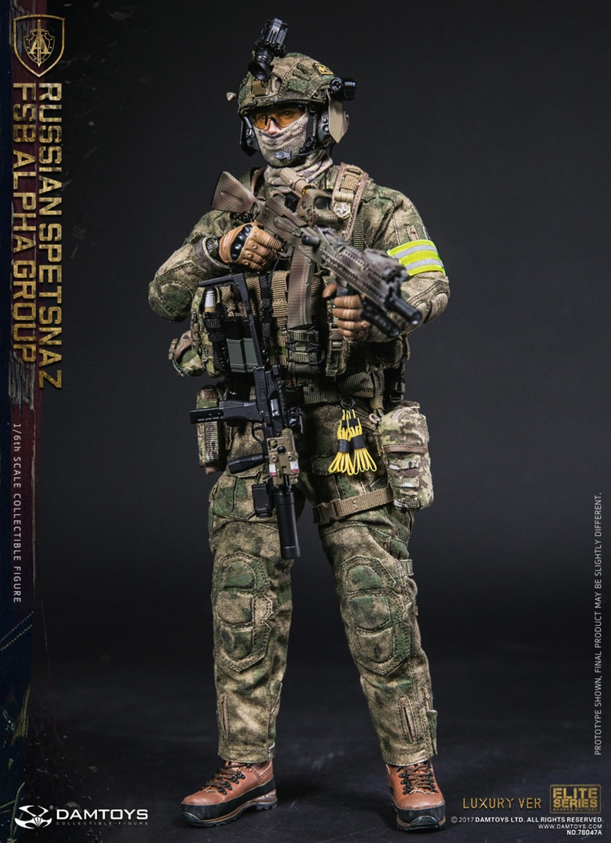 Dam Toys - Russian Spetsnaz FSB Alpha Group Luxury Version Dam Toys - Russian Spetsnaz FSB Alpha Group Luxury Version