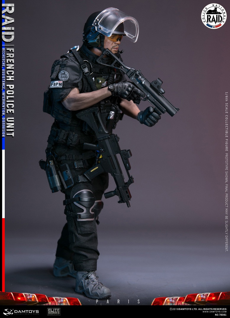Dam Toys - Elite Series - French Police Unit Raid In Paris