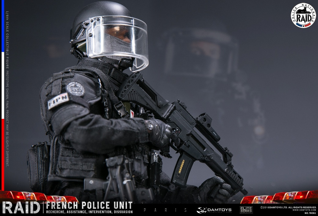 Dam Toys - Elite Series - French Police Unit Raid In Paris