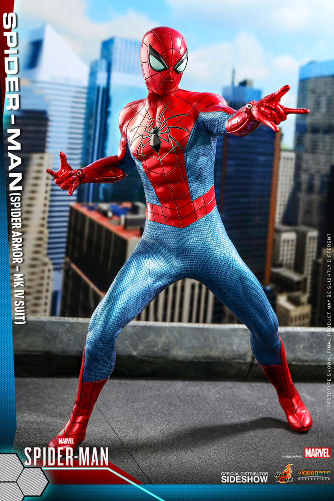 Hot Toys - Marvel's Spider-Man - Spider-Man (Spider Armor - MK IV Suit)
