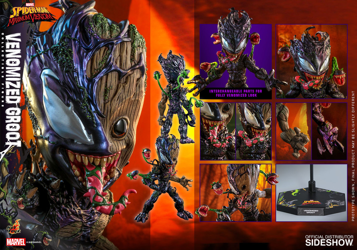 Hot Toys - Marvel’s Spider-Man Maximum Venom - Venomized Groot