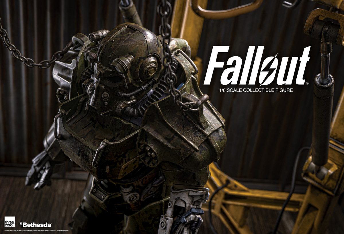 Threezero Fallout T60 Camouflage Power Armor