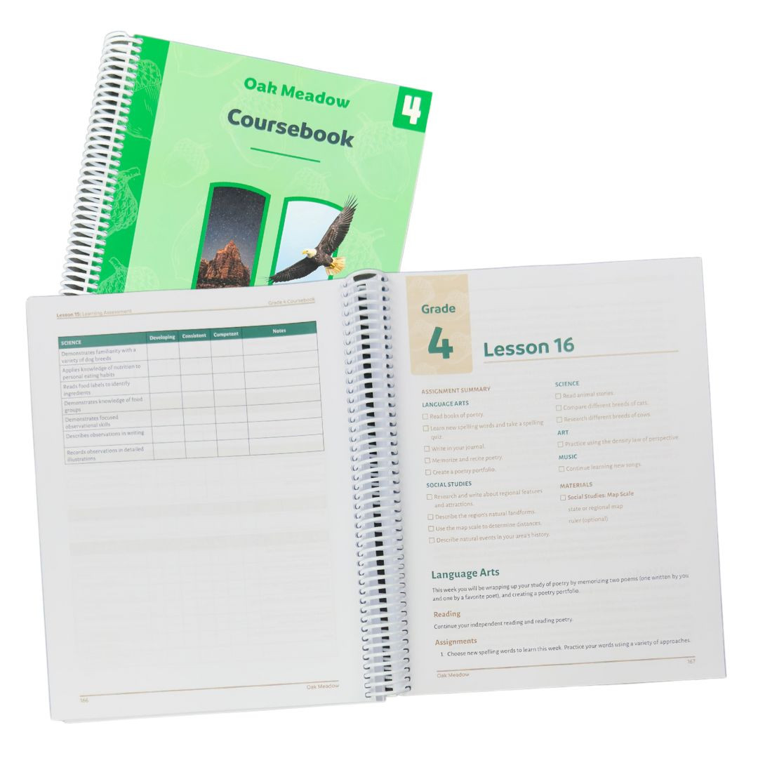 4th Grade Coursebook | Oak Meadow