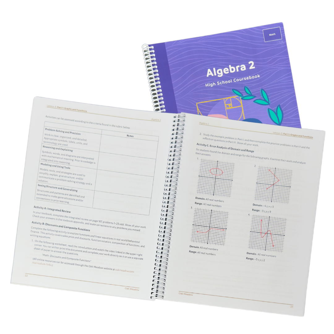 Algebra 2 Coursebook