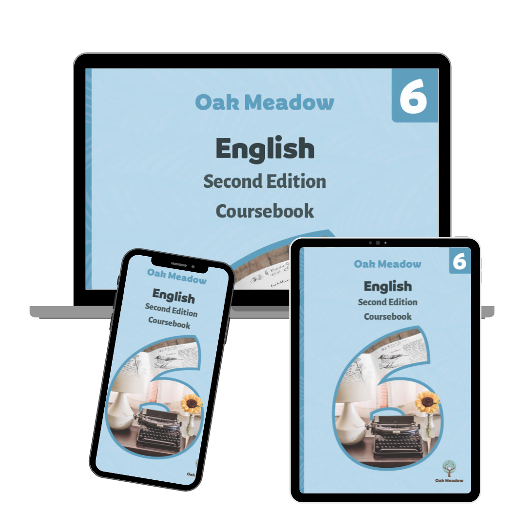 6th Grade English Coursebook - Digital | Oak Meadow