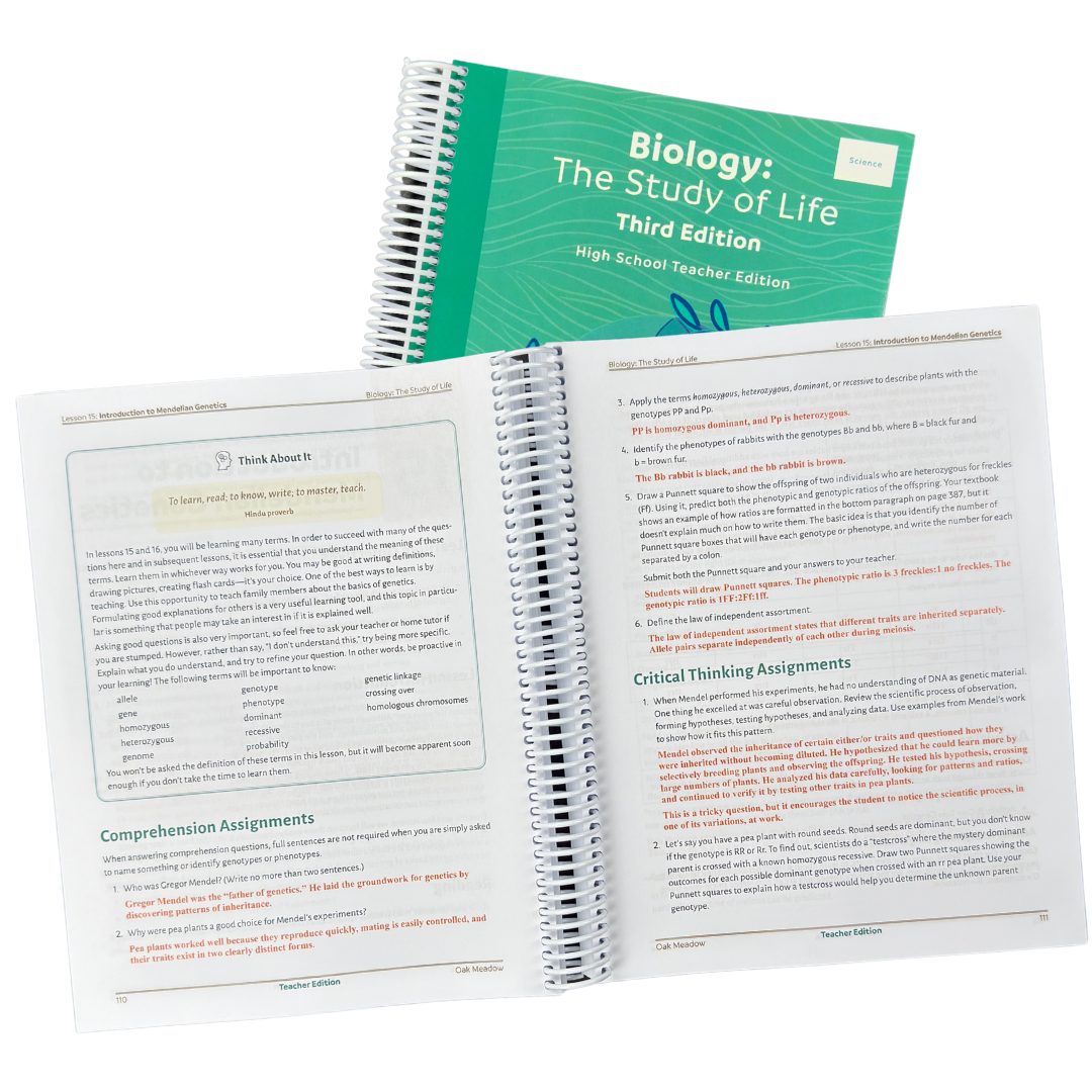 Biology Lab Manual, Third Edition - Oak Meadow