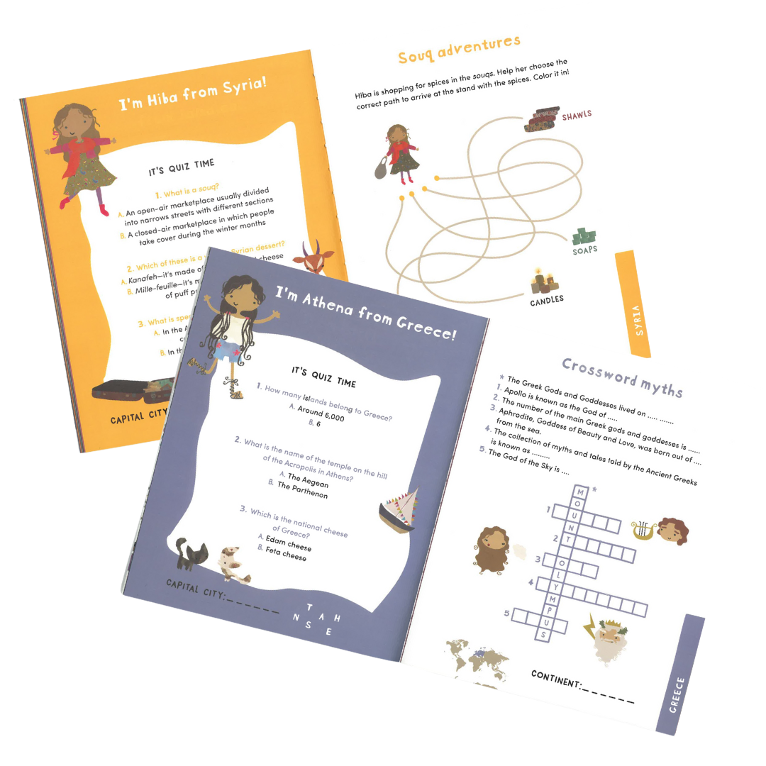 The Book of Cultures Activity Book | Oak Meadow